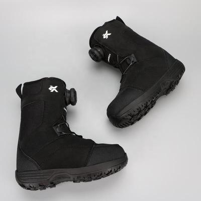 China Nylon Fabric Kids Snowboard Boots Customized Color Outdoor Snowboarding Equipment Snowshoes High Protect Kids Boots for sale
