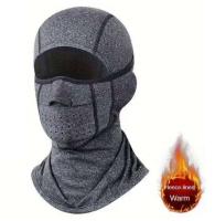 China Polyester Outdoor Cycling Mask Thermal Windproof Stretchy Fleece Breathable Skiing Custom Logo Skimask Balaclava for sale