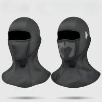 China Customized Color Windproof Skiing Men Full Face Polyester Ski Mask Custom Logo Skimask Balaclava Stretchable Thermal for sale