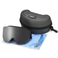 China Cylindrical Lenses Ski Goggles OTG UV Protection Anti Fog Snow Snowboard Goggles Adults Customizable Logo Anti Scratch for sale
