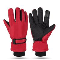 China Waterproof Winter Gloves Kids Children Outdoor Sports Cycling Snow Skating Extra Thick Fleece Heat Anti Slip Ski Gloves for sale