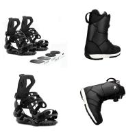 China Hook and Loop Closure Type Alpine Ski Bindings Step on Snowboard Sets OEM Binding OEM Service for sale
