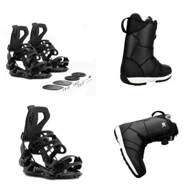 China Hook and Loop Closure Type Alpine Ski Bindings Step on Snowboard Sets OEM Binding OEM Service for sale