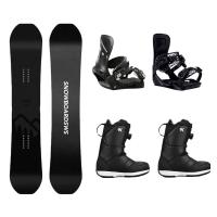 China Regular Length Fiberglass Snowboard Skiing Set Freestyle Wood Core Snowboard Universal Winter Kit for Adults Men Women for sale
