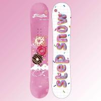 China Flexible Junior Skiing Equipment Poplar Wood Core Sandwich Construction Camber Skis Snowboards Age Child for sale