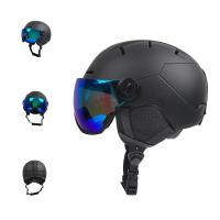 China Outdoor Activity PC EPS Polyester Ski Helmets Men Women Breathable Custom Snow Goggles Adults Skiing Snowboard for sale