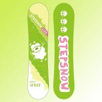 China Flex 4 to 6 Sandwich Construction Fiberglass Snowboard Kids Professional All Mountain Resort Custom Collection for sale