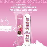 China Durable Kids Sandwich Construction ABS Fiberglass Wood Core Camber Freestyle Kit Skiing Snowboards Skis Child Recreation for sale