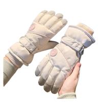 China Adjustable Wrist Strap Unisex Winter Thickened Waterproof Windproof Touchscreen Gloves Outdoor Cycling Skiing Breathable Insulated for sale