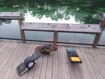 China Self Balancing Uni Board Skateboard 18 To 25km 10.5Ah for sale