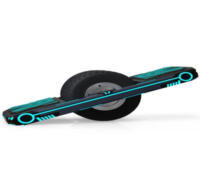 China 20km/H Hoverboard One Wheel Electric Skateboard 48V Full Suspension Fat Tyre Rear for sale