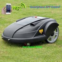 China Cordless Electric Lawn Mower Automatic Garden 600sqm for sale