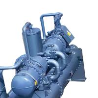 China Chiller Shell And Tube Heat Exchanger Saltwater Water Cooled Condenser Nickel for sale