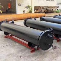 China Titanium Water Chiller Condenser / Heat Exchanger Compressor CE for sale