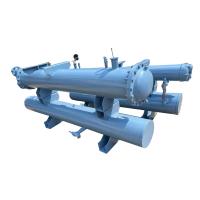 China Nickel Chiller Water Heat Exchanger Condenser Chiller Shell And Tube Evaporator for sale