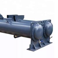 China Refrigerator Flooded Shell And Tube Evaporator Industrial Chiller Heat Exchanger for sale
