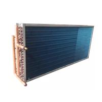 China OEM Fixed Tube Heat Exchanger 300mm Copper Finned Tube Heat Exchanger ROHS for sale