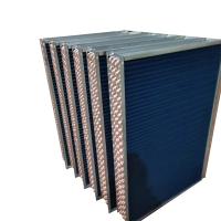 China OEM Fixed Tube Heat Exchanger 300mm Copper Finned Tube Heat Exchanger ROHS for sale