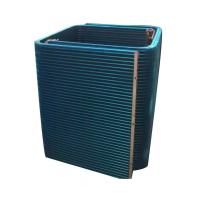 China Saltwater Finned Heat Exchanger R407c Refrigerant Aluminium Fin Type Radiator for sale