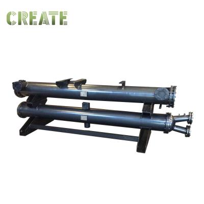 China Circuits Titanium Tube Heat Exchanger Evaporator Shell And Tube Cooler ASME for sale