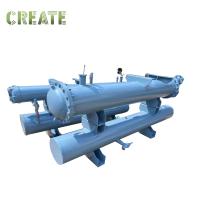 China Nickel Chiller Water Heat Exchanger Condenser Chiller Shell And Tube Evaporator for sale
