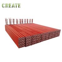 China R410a Refrigerant Finned Heat Exchanger Seawater Compact Air Cooled Condenser for sale