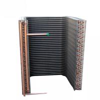 China 40mm Aluminum Fin Heat Exchanger Copper Finned Tube Heat Exchanger for sale