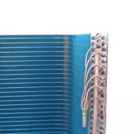 China 40mm Aluminum Fin Heat Exchanger Copper Finned Tube Heat Exchanger for sale