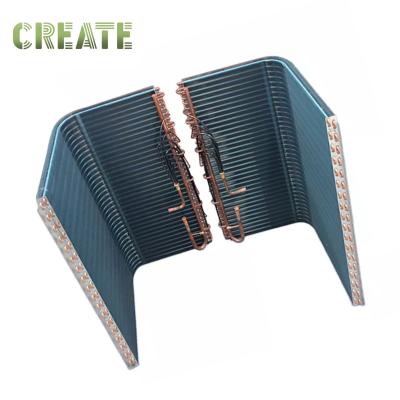 China Retail Air Conditioner Finned Heat Exchanger 40mm SUS304 Stainless Steel for sale