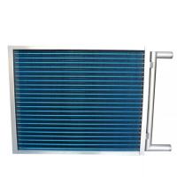 China Finned Aluminum Foil Heat Exchanger Cooling System Copper Coil 100mm D1 for sale