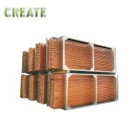 China 300mm Water To Air Heat Exchanger Hot Water 316L Stainless Steel ROHS for sale