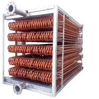 China 300mm Water To Air Heat Exchanger Hot Water 316L Stainless Steel ROHS for sale