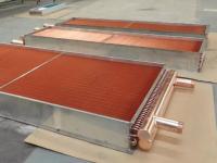 China Hotels Finned Heat Exchanger Copper Tube 200mm Titanium Condenser for sale