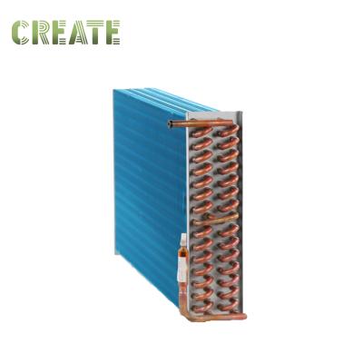 China Freezer Finned Heat Exchanger Stainless Steel 100mm Fin019 Iso for sale