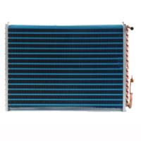 China Freezer Finned Heat Exchanger Stainless Steel 100mm Fin019 Iso for sale