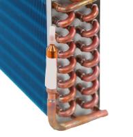 China Freezer Finned Heat Exchanger Stainless Steel 100mm Fin019 Iso for sale
