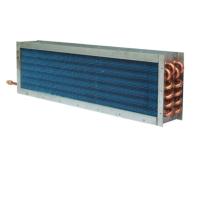 China 380V Finned Pipe Heat Exchanger 100mm Aluminum Fin Condenser For Air Cooler for sale