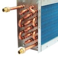 China 380V Finned Pipe Heat Exchanger 100mm Aluminum Fin Condenser For Air Cooler for sale
