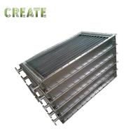 China 1.0Mpa Finned Heat Exchanger Copper Fin Type Condenser Evaporator D2 for sale
