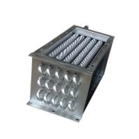 China 1.0Mpa Finned Heat Exchanger Copper Fin Type Condenser Evaporator D2 for sale
