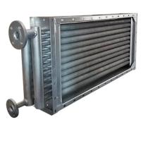 China 1.0Mpa Finned Heat Exchanger Copper Fin Type Condenser Evaporator D2 for sale