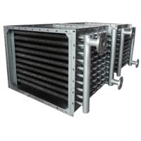 China 1.0Mpa Finned Heat Exchanger Copper Fin Type Condenser Evaporator D2 for sale