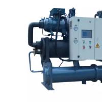China 380v Industrial Water Cooling Chiller Machine Screw Titanium for sale