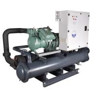 China Refrigerant Water Cooling Chiller Screw Titanium Water Cooled Industrial Chiller for sale