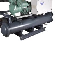 China Refrigerant Water Cooling Chiller Screw Titanium Water Cooled Industrial Chiller for sale