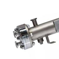 China Carbon Steel Industrial Seawater Heat Exchanger 220v Sea Water Condenser D2 for sale