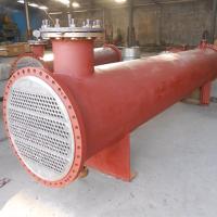 China Stainless Steel Seawater Heat Exchanger Seawater Cooled Condenser for sale