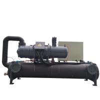 China Hotels Copper Tube Condenser Seawater Cooling Condenser Unit for sale