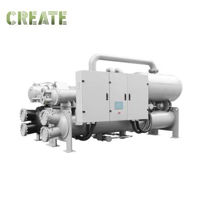 China Flooded Air Water Cooling Condenser Anodizing Magnetic Bearing Chiller for sale