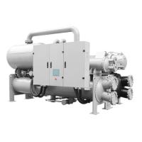 China Flooded Air Water Cooling Condenser Anodizing Magnetic Bearing Chiller for sale